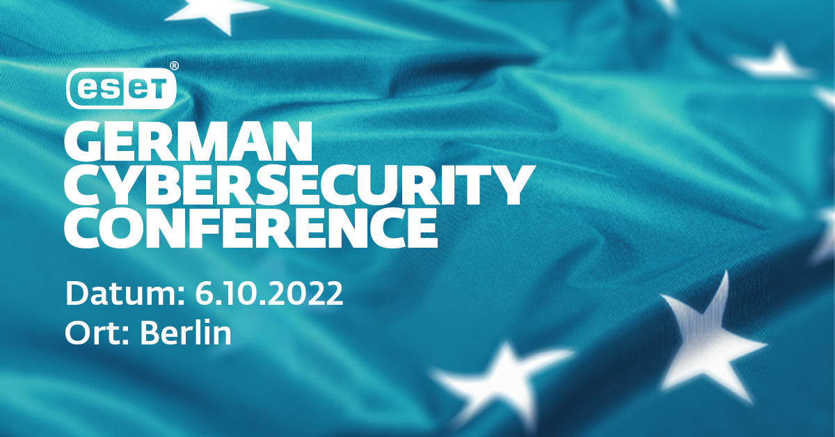 German Cyber-Security Conference 2022 | | ESET