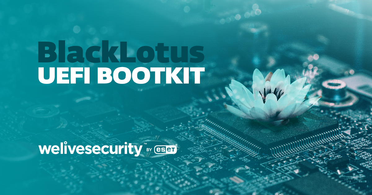 Erstmals umgeht Bootkit das UEFI Secure Boot von Windows | | ESET