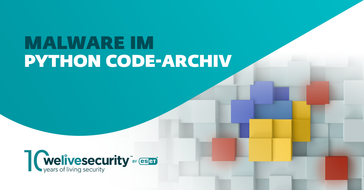 Hacker verbreiteten Schadsoftware über offizielles Python-Projektarchiv ...