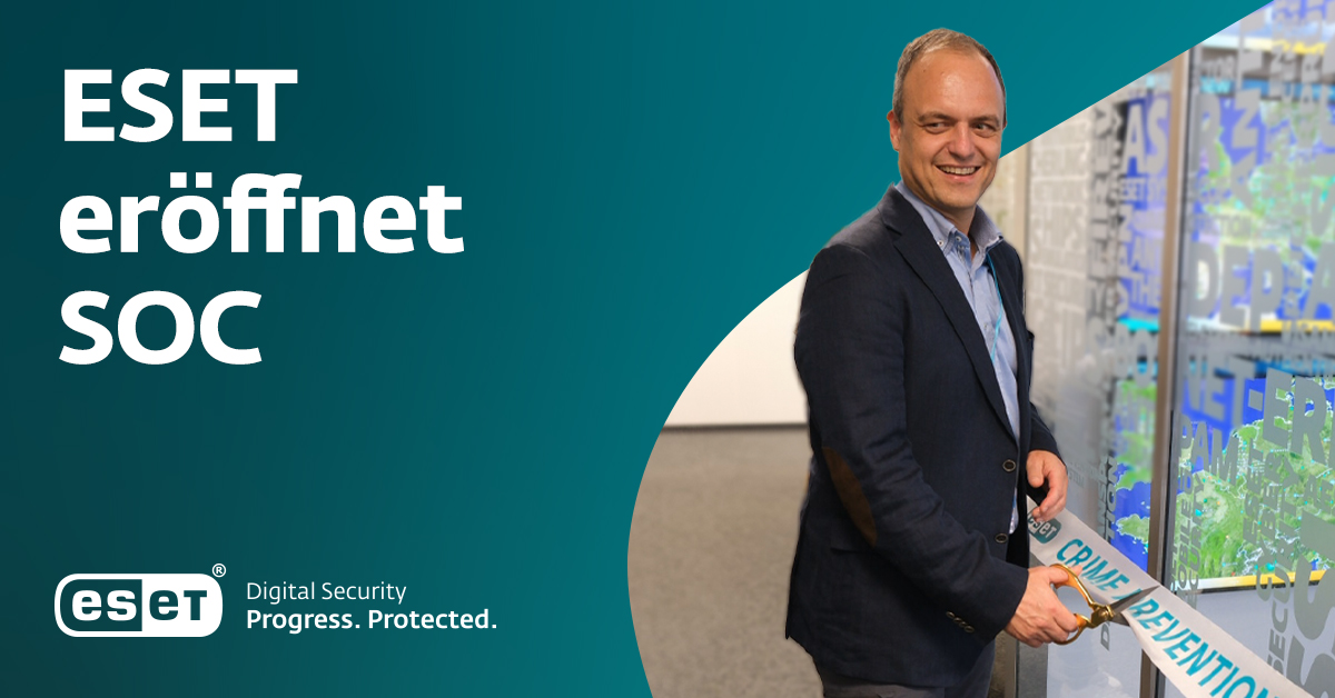 ESET eröffnet Security Operations Center in Jena | | ESET