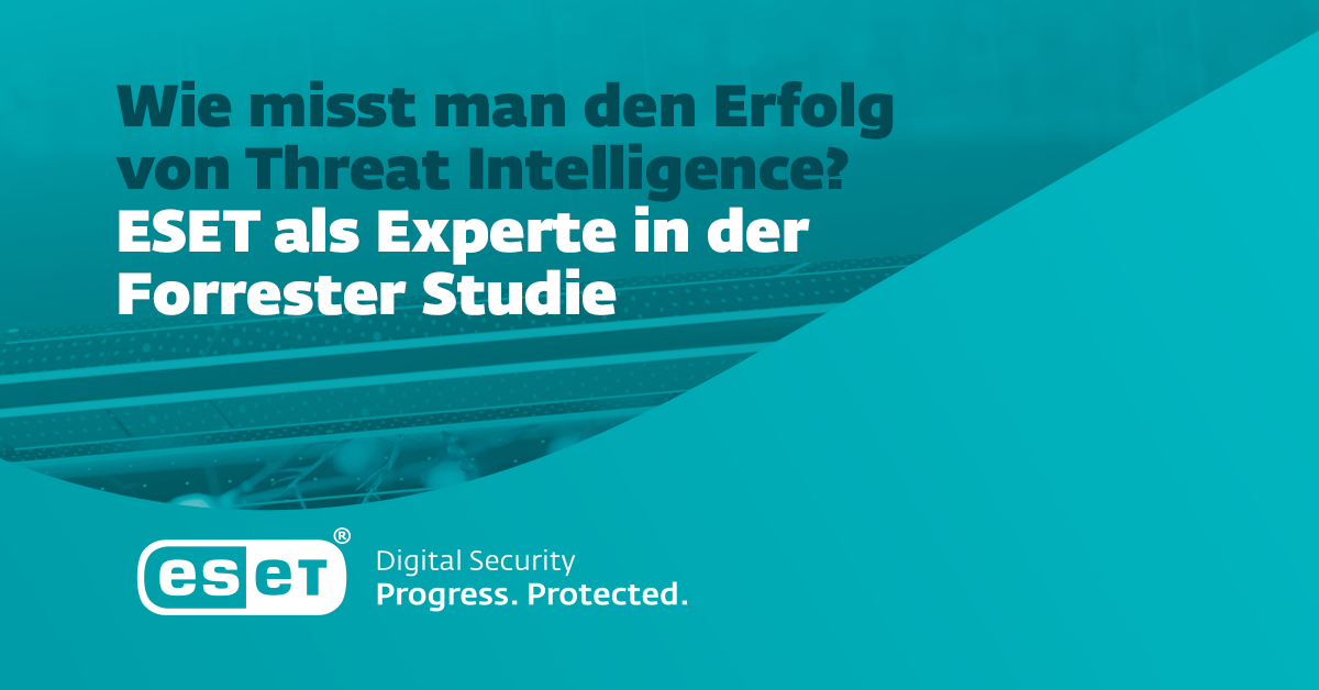 Marktforschungsunternehmen Forrester nimmt ESET in „Best Practice ...