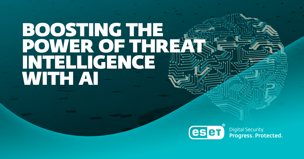 Boosting the power of threat intelligence with new feeds and AI | | ESET