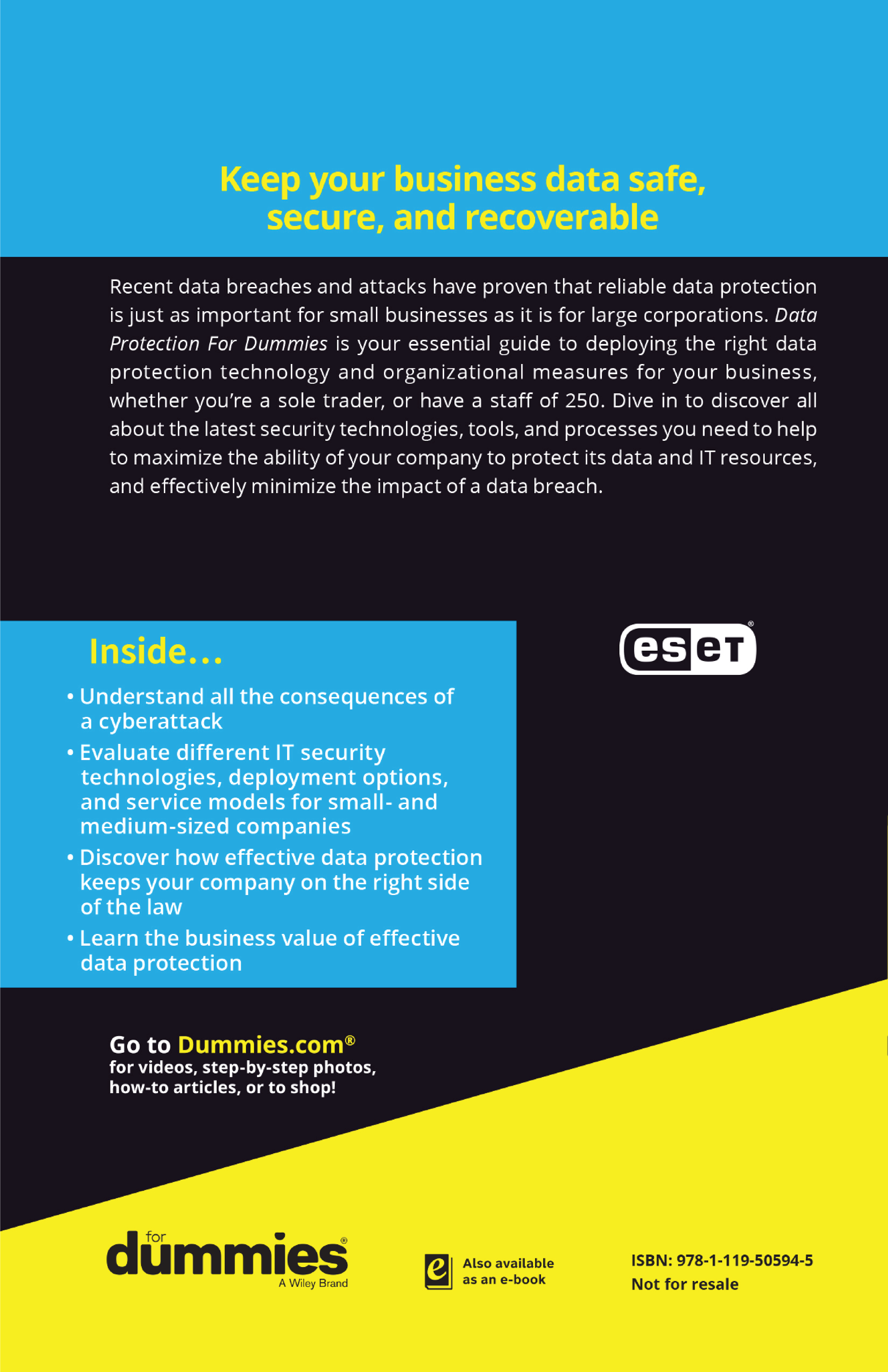 Data protection for dummies - FREE e-book chapter 6 | ESET