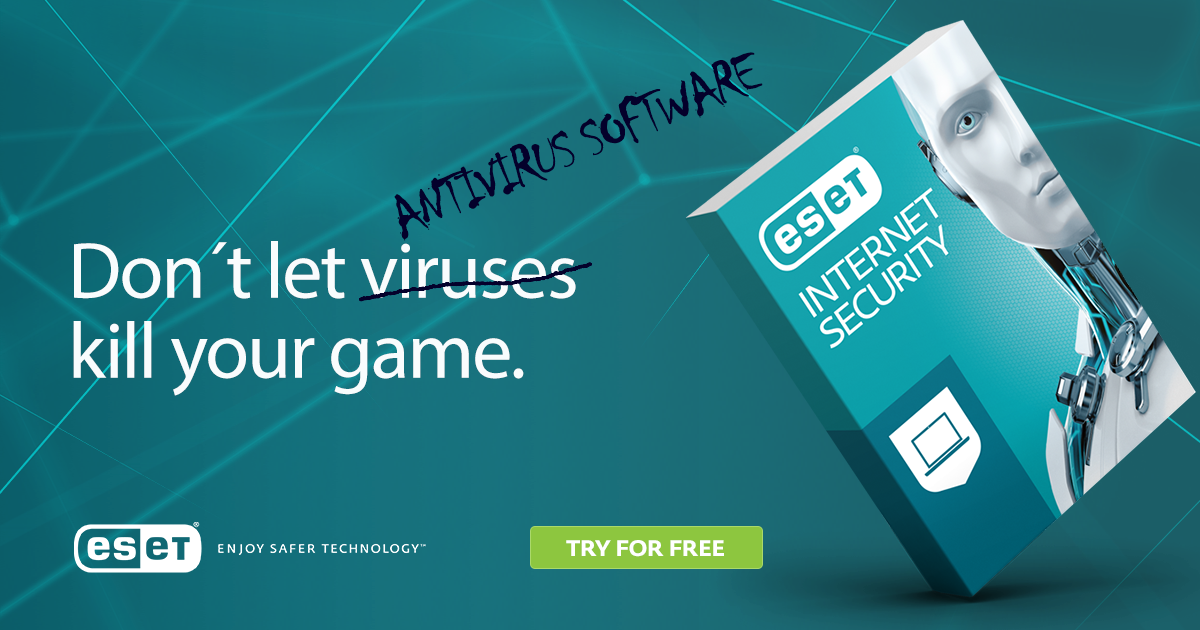 Antivirus & Internet Security solutions for gamers! | ESET