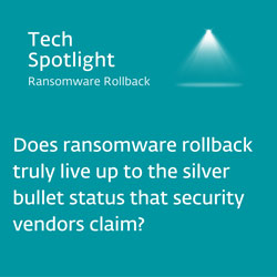 Ransomware Rollback Tech Spotlight | ESET