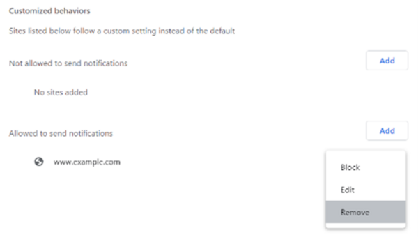 Getting rid of unwanted browser notifications | | ESET